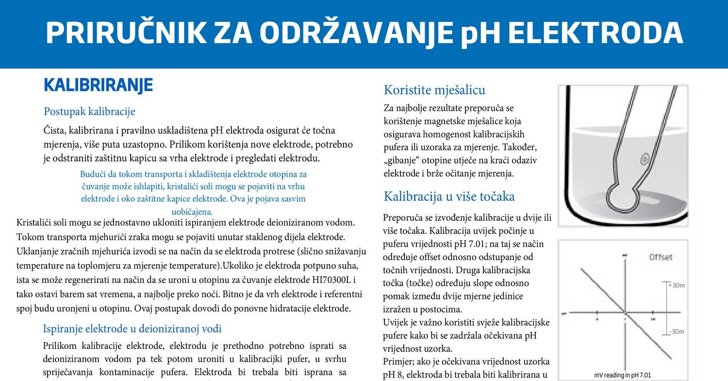 PRIRUČNIK ZA ODRŽAVANJE pH ELEKTRODA.pdf | DocDroid