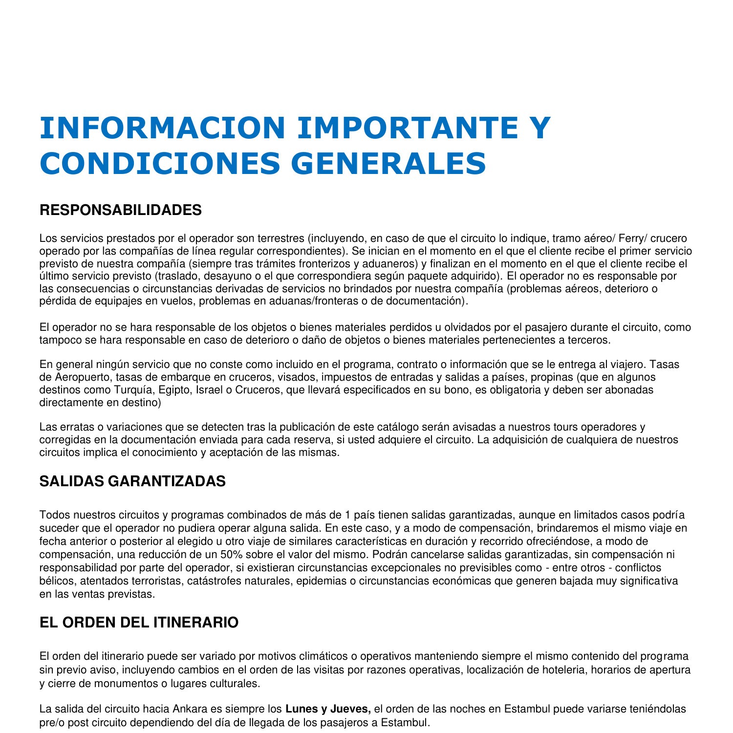 Informacion Importante y Condiciones Generales - Turquía 2024-25.pdf | DocDroid