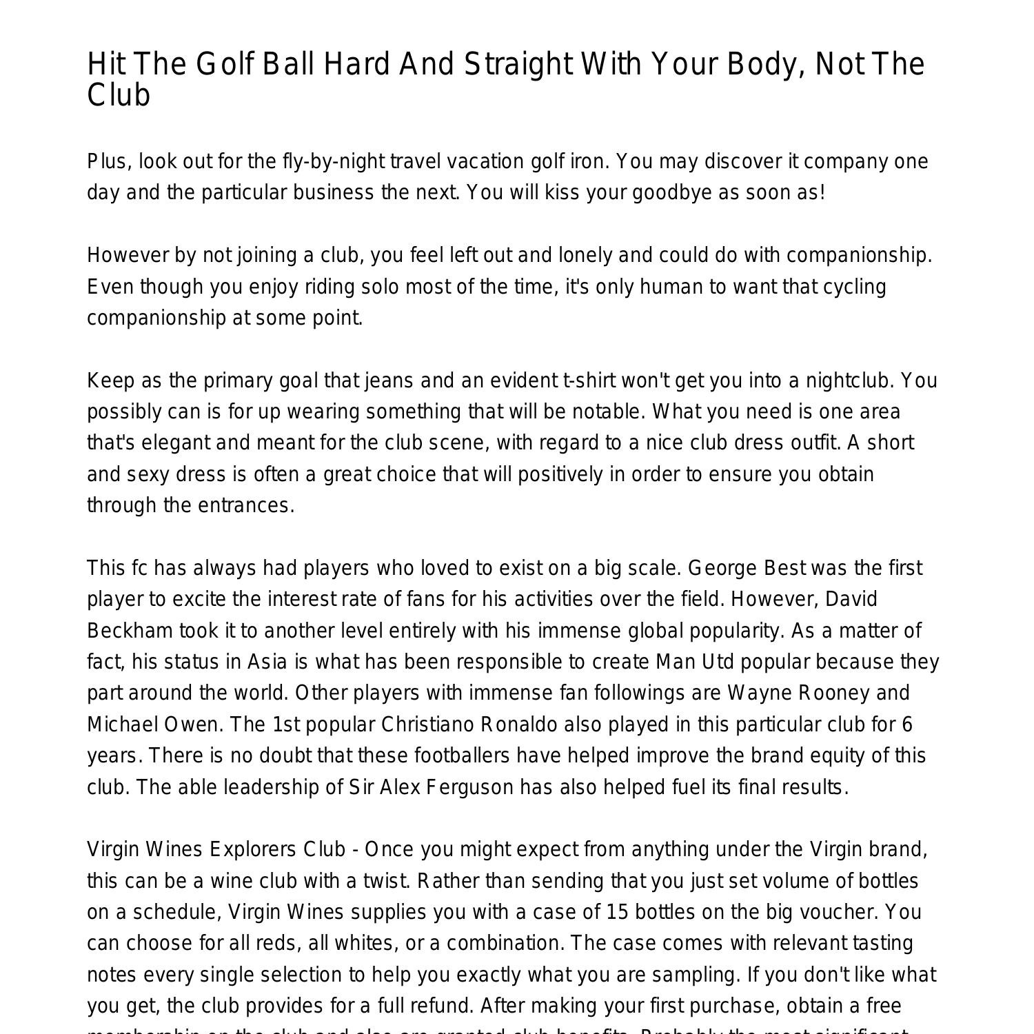 What One Among Important Club In Your Bagjwgqt.pdf.pdf | DocDroid