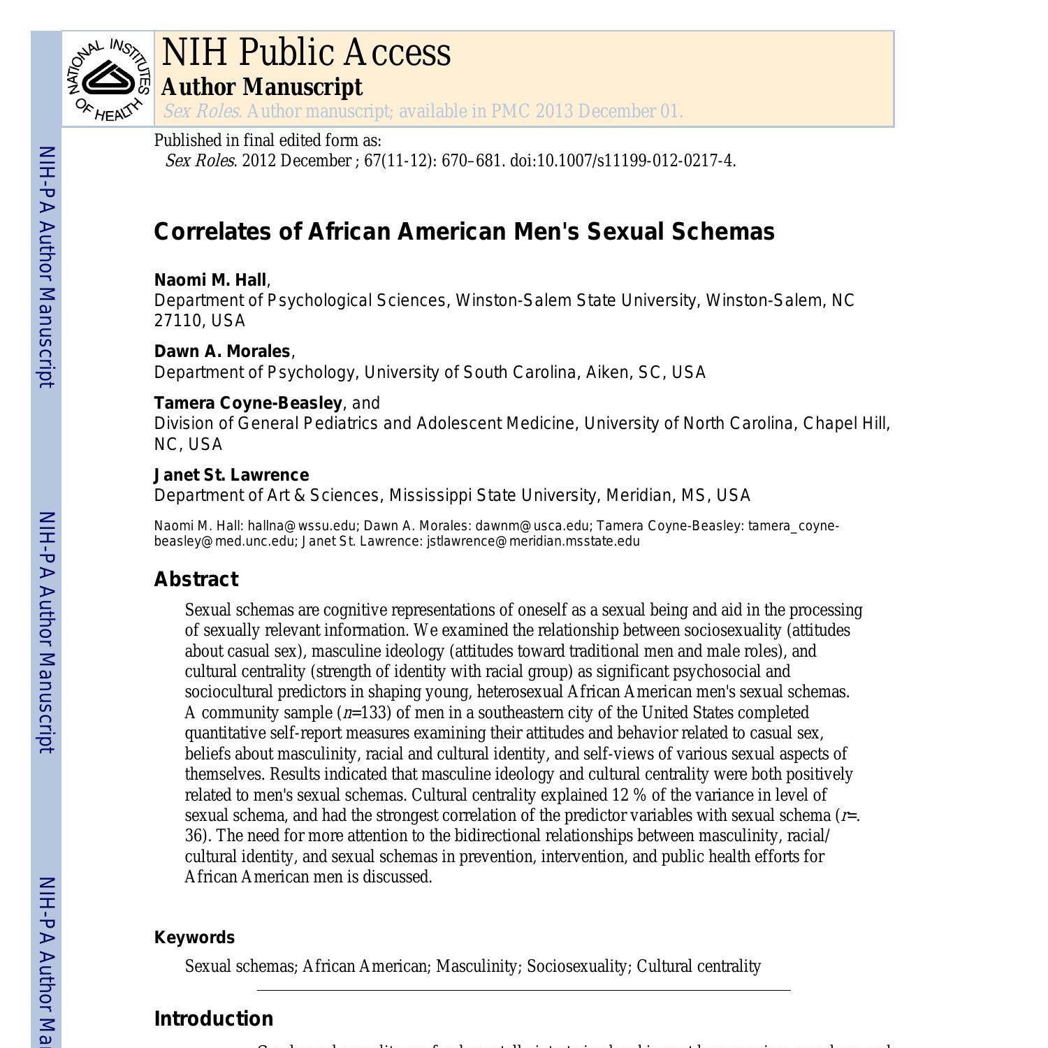 Men's Sexual Schemas.pdf | DocDroid