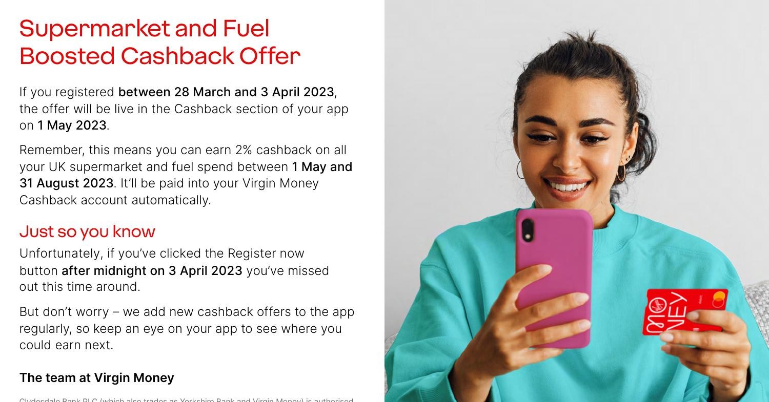 Virgin Money Cash Back , Virgin Money unveils new credit card cashback ...