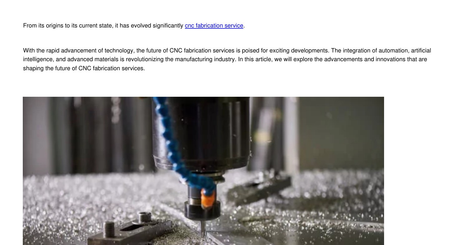 The Future of CNC Fabrication Services: Advancements and Innovations.pdf | DocDroid
