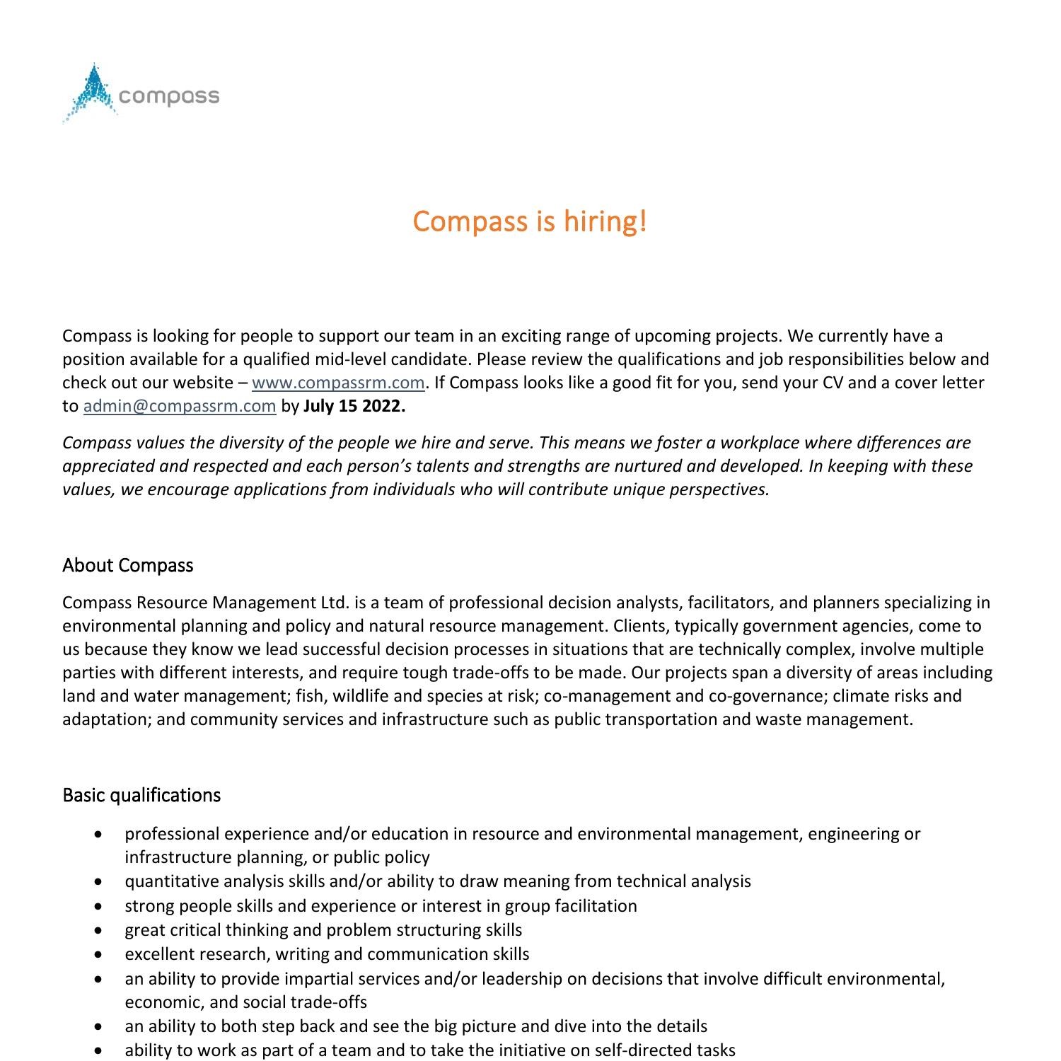 Compass Position SDM July 2022.pdf | DocDroid