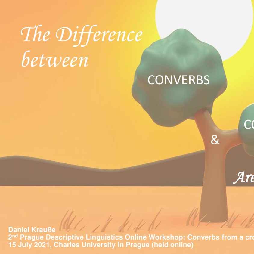 The Difference between Converbs & Coverbs - Are they both Complex ...