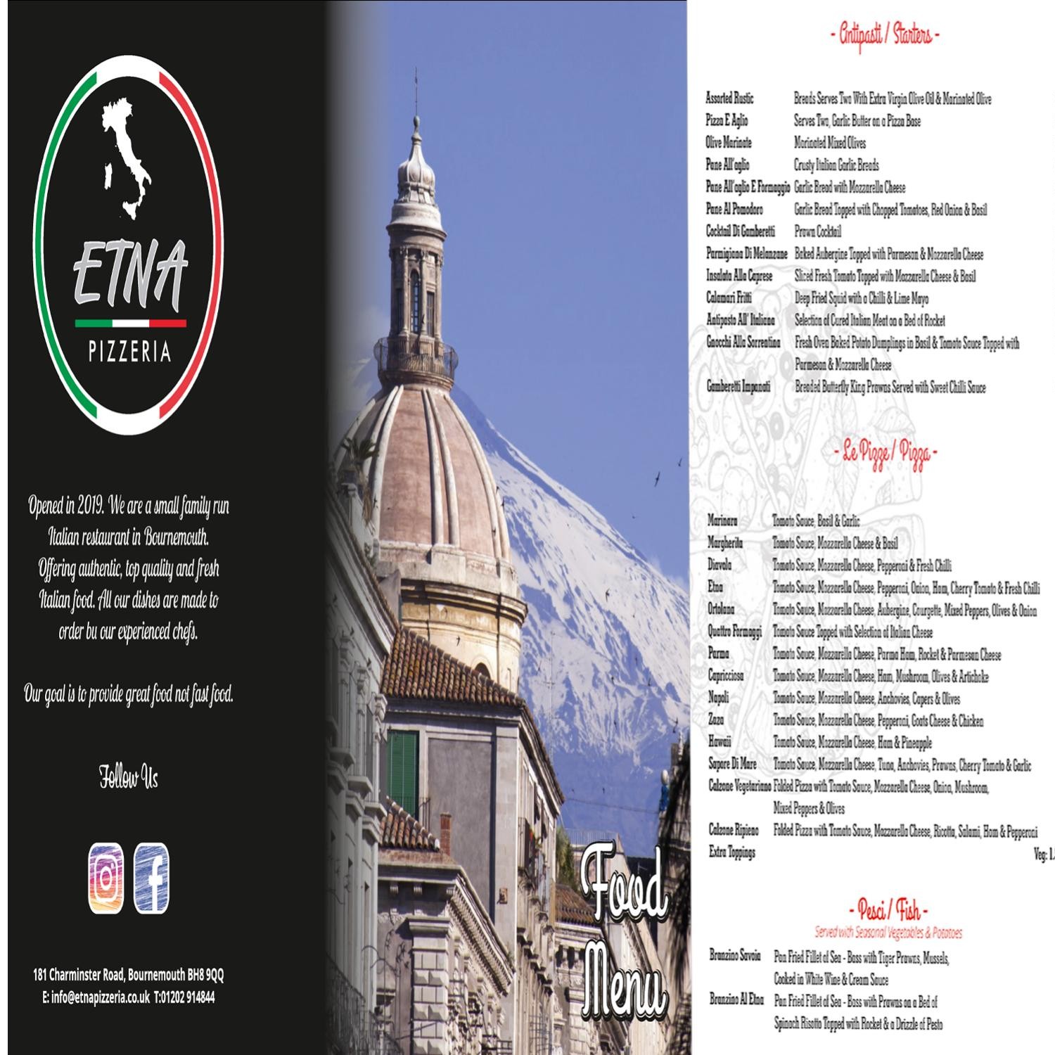 Etna Official Food Menu.pdf | DocDroid