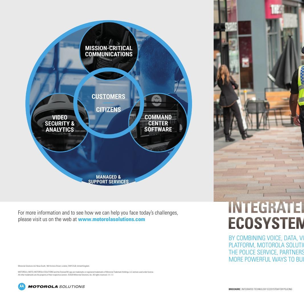 Motorola - Integrated Technology Ecosystem for Policing_Brochure_0820 ...