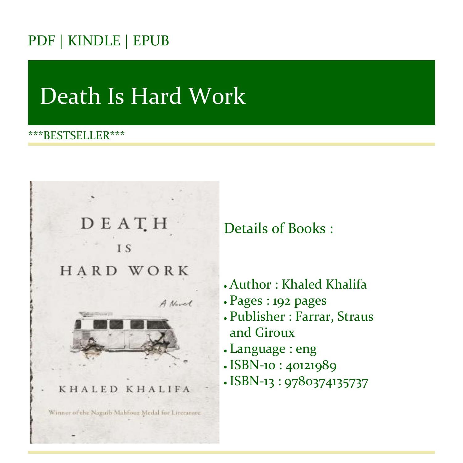 [PDF] Download Death Is Hard Work_Mx1502_.pdf | DocDroid