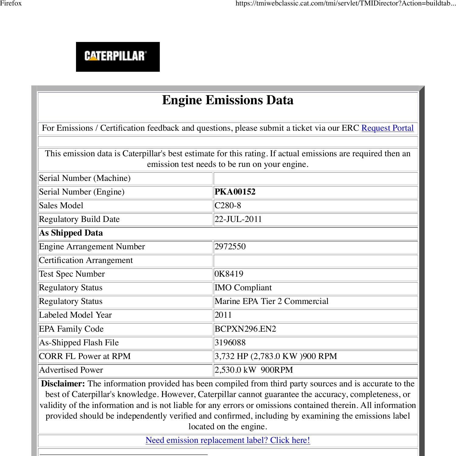 Engine Emissions Data - PKA00152.pdf | DocDroid