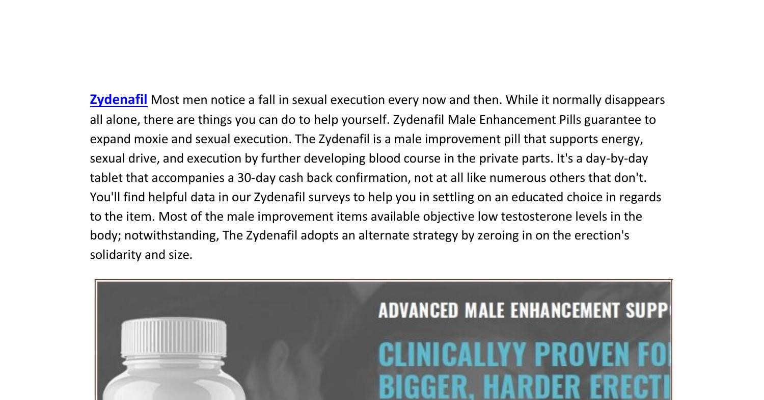 Zydenafil Male Enhancement Reviews.pdf | DocDroid