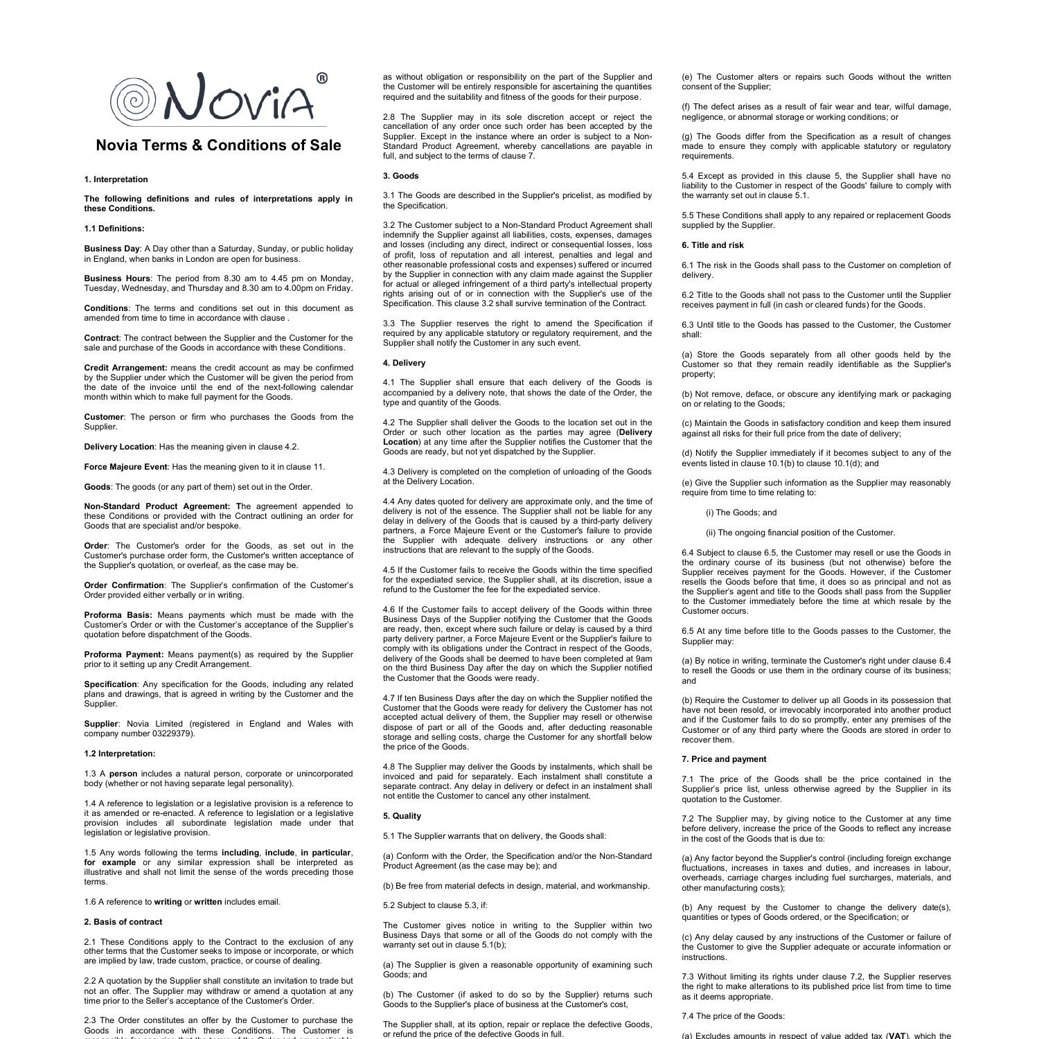 DOC-06_Terms and Conditions of Sale _Issue02.pdf | DocDroid