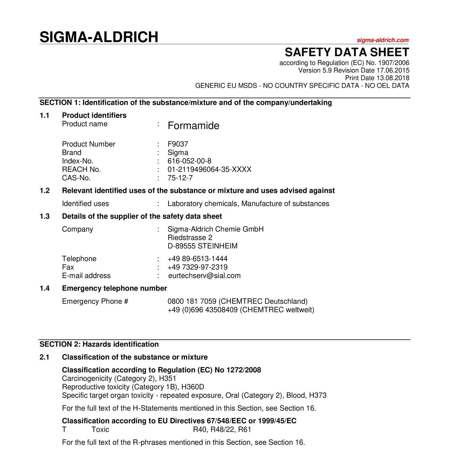 Formamide SA.pdf | DocDroid