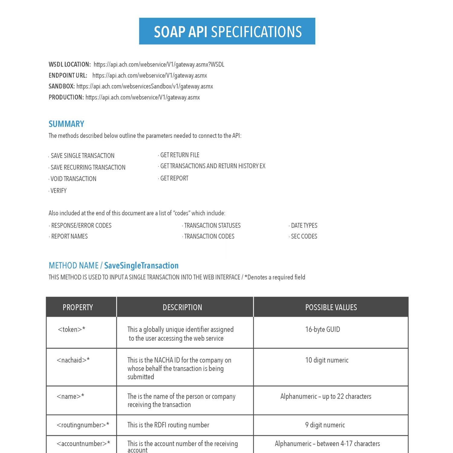 ACH Single:Recurring Soap API Specs.pdf | DocDroid