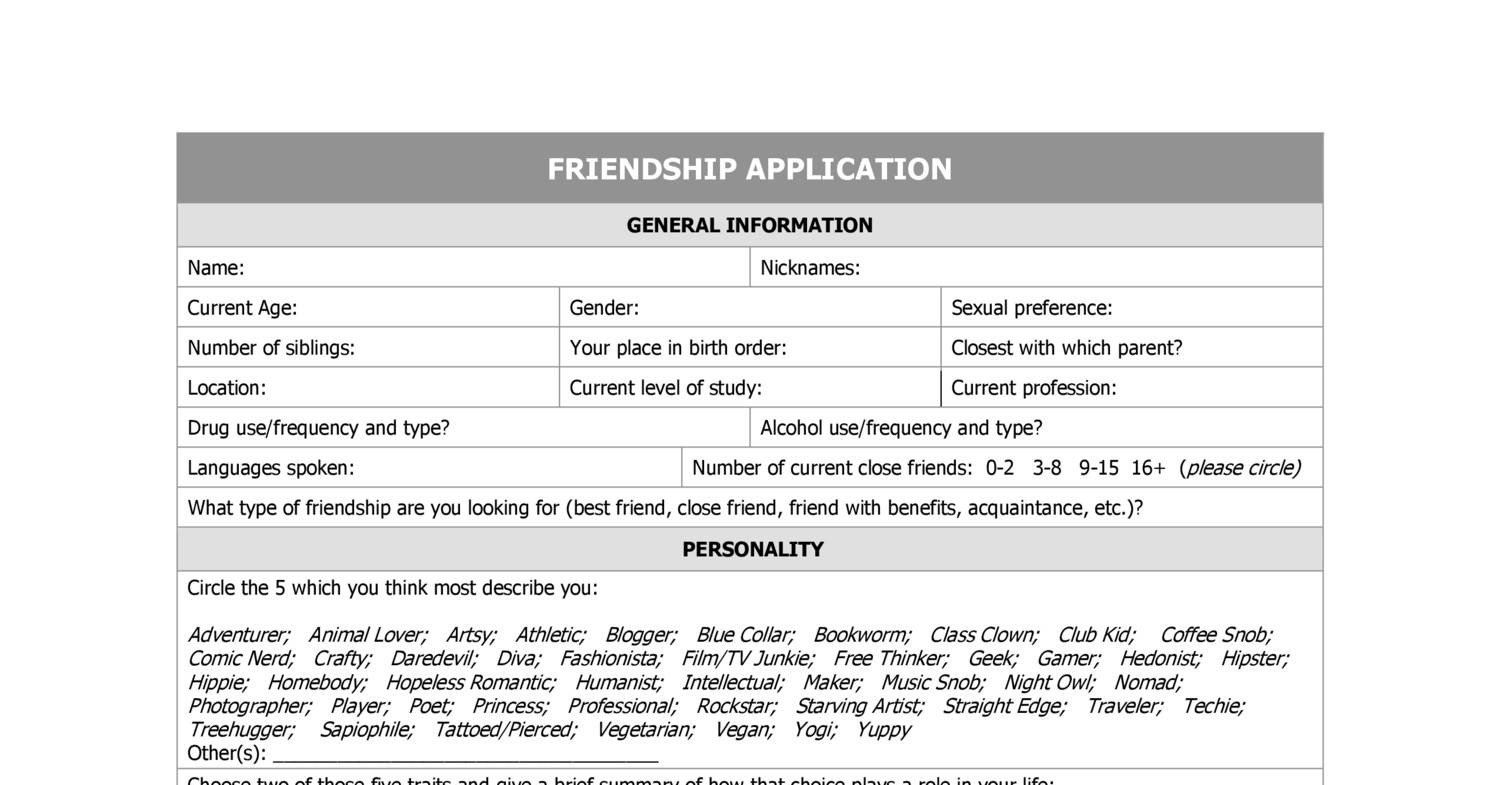 Friendship application form.docx | DocDroid