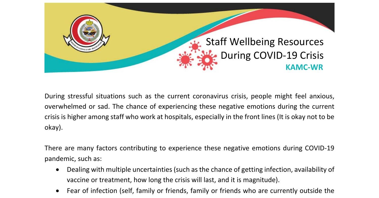 Staff Wellbeing Resources_Ver3.pdf | DocDroid