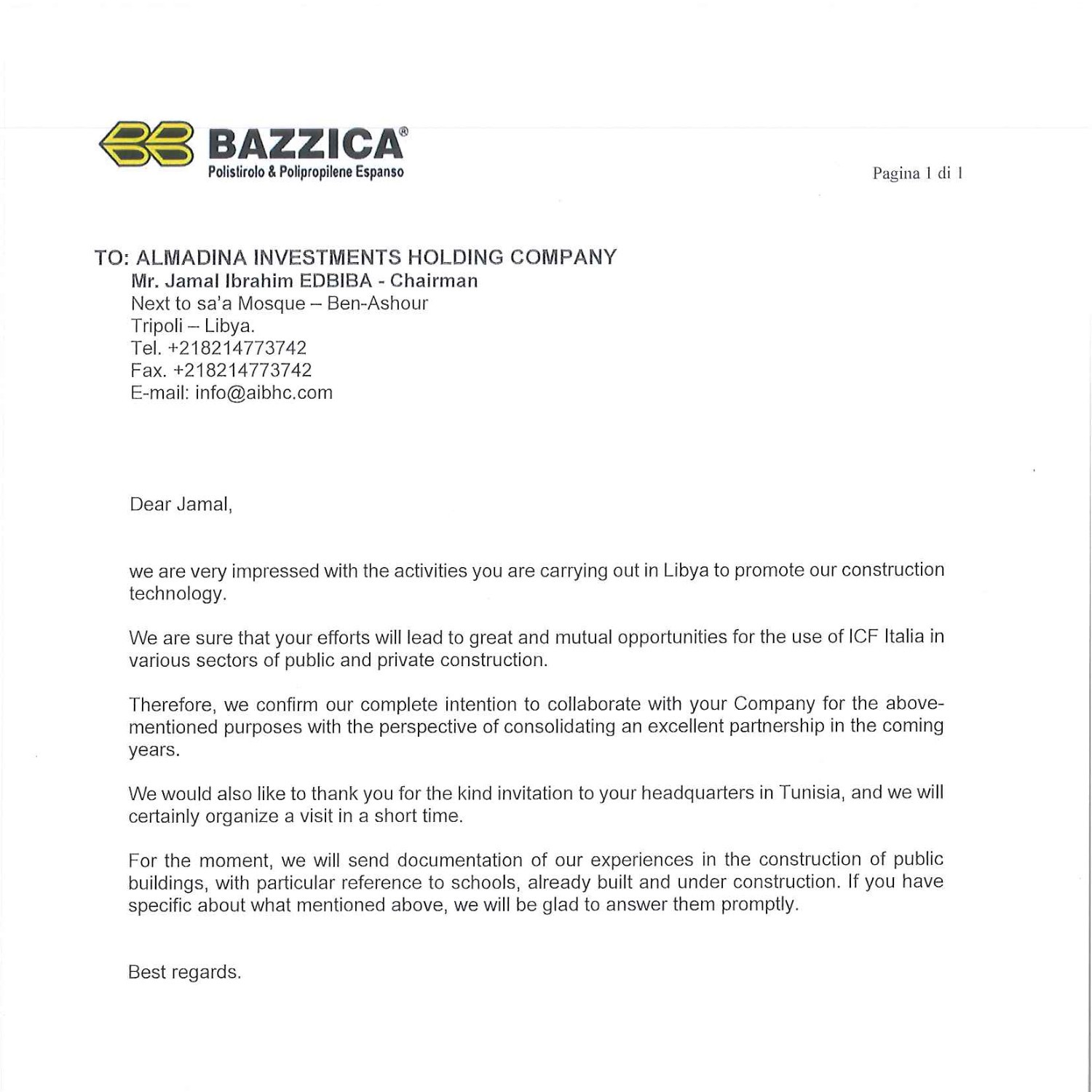 Cooperation Letter-Bazzica Group.pdf | DocDroid