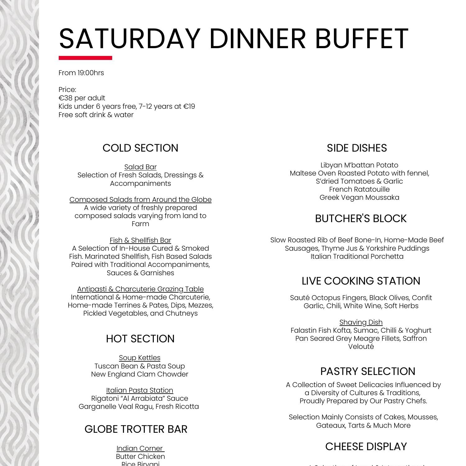 Saturday Dinner Buffet.pdf | DocDroid