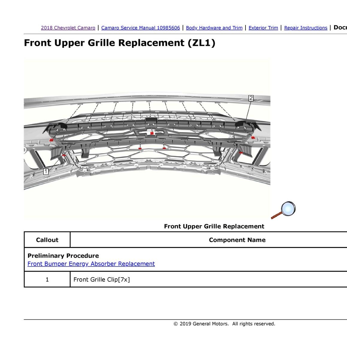 ZL1 Upper Grille Installation Instructions.pdf | DocDroid