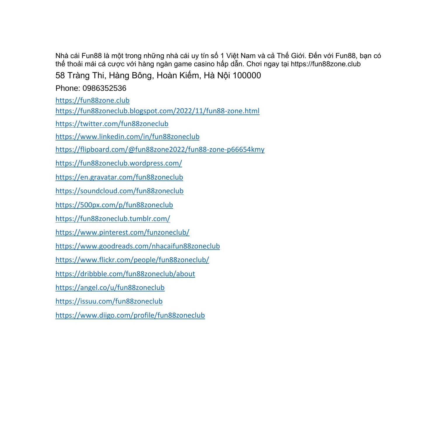 Fun88 Zone.docx | DocDroid