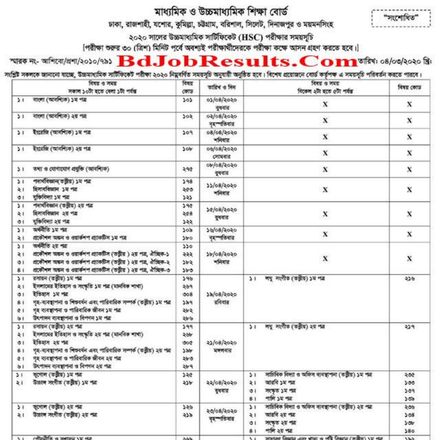 HSC Routine.pdf | DocDroid