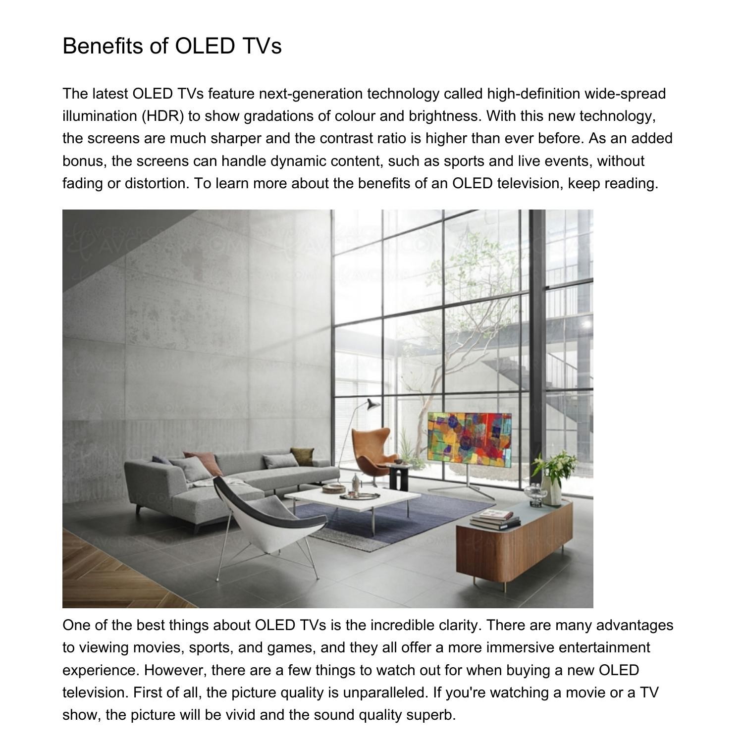 Benefits of OLED TVsjcrvj.pdf.pdf | DocDroid