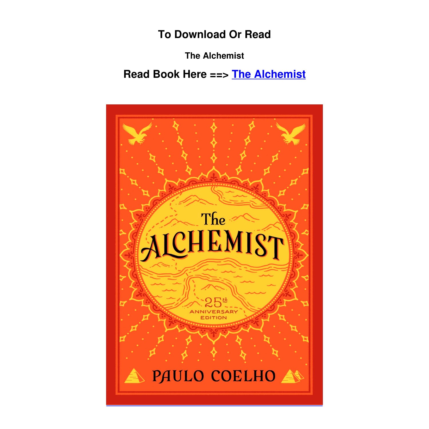 EPUB download The Alchemist BY Paulo Coelho.pdf | DocDroid