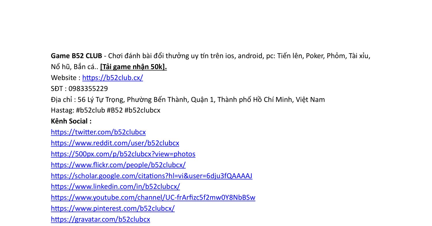 Game B52 CLUB.docx | DocDroid
