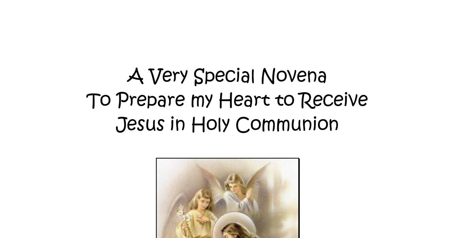 First Communion Novena (A Garden Fit for a King).pdf | DocDroid