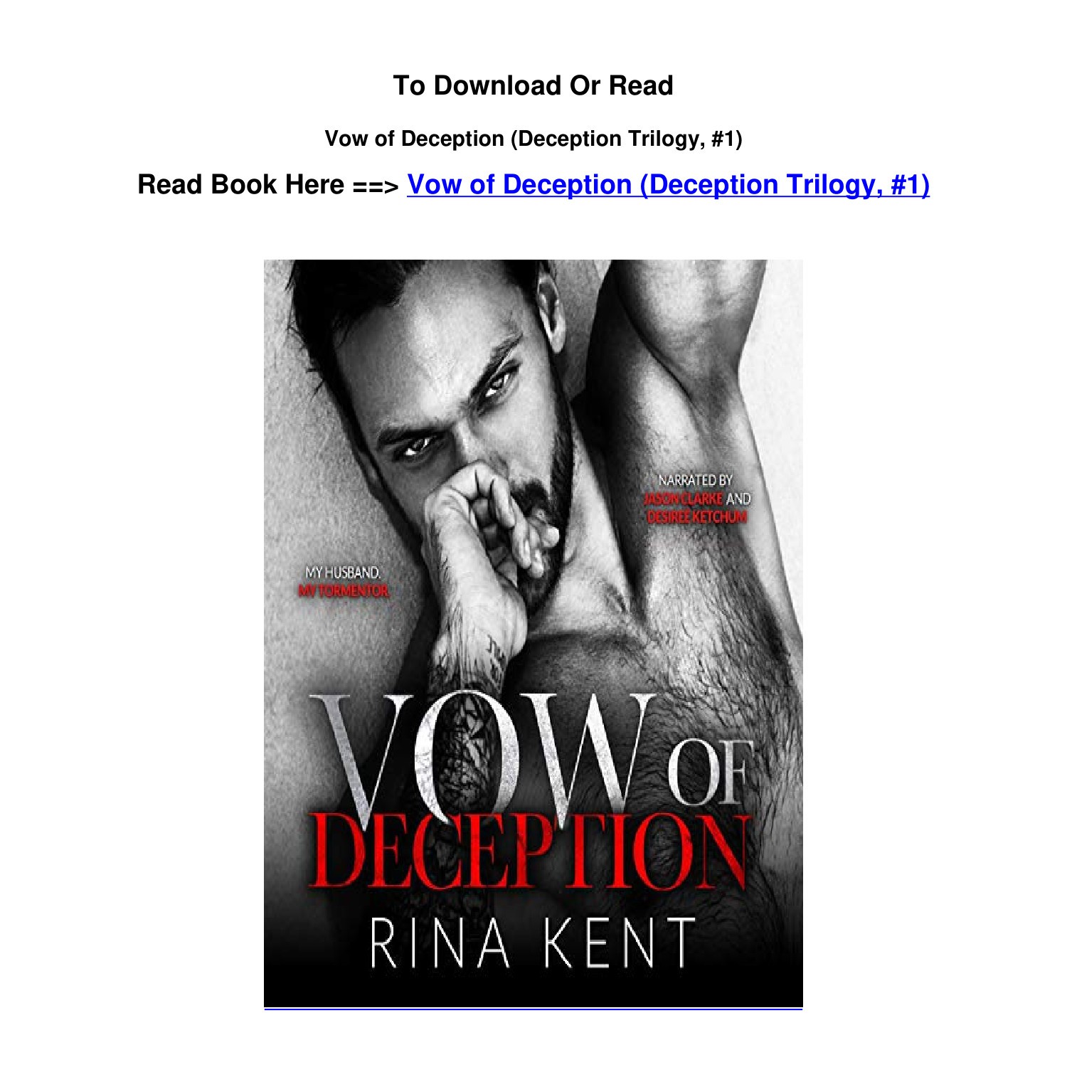 pdf download Vow of Deception Deception Trilogy 1 By Rina Kent.pdf | DocDroid