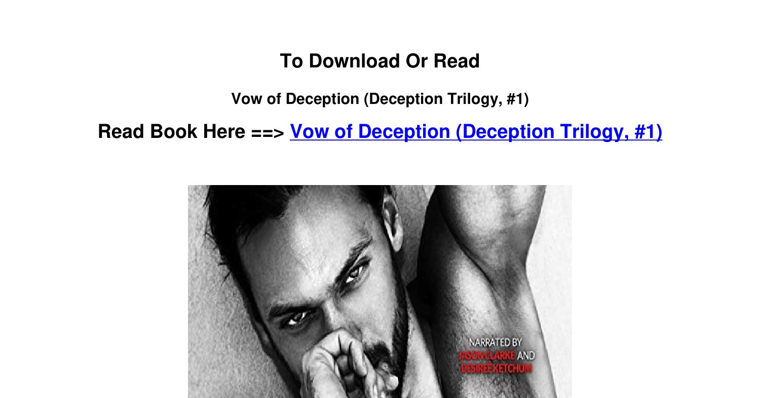 pdf download Vow of Deception Deception Trilogy 1 By Rina Kent.pdf ...