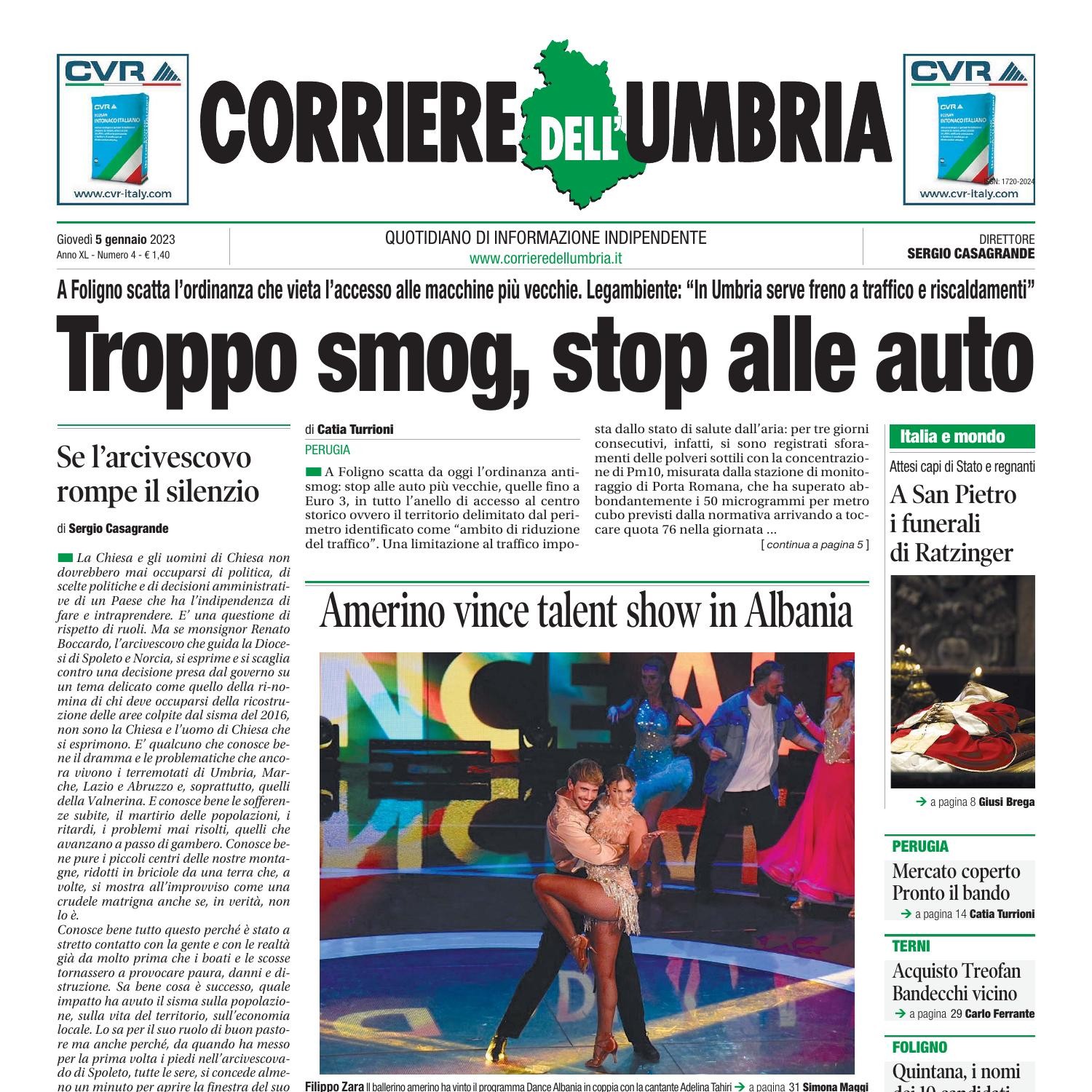 Rassegna stampa 5 gennaio 2023, giornali in pdf.pdf | DocDroid