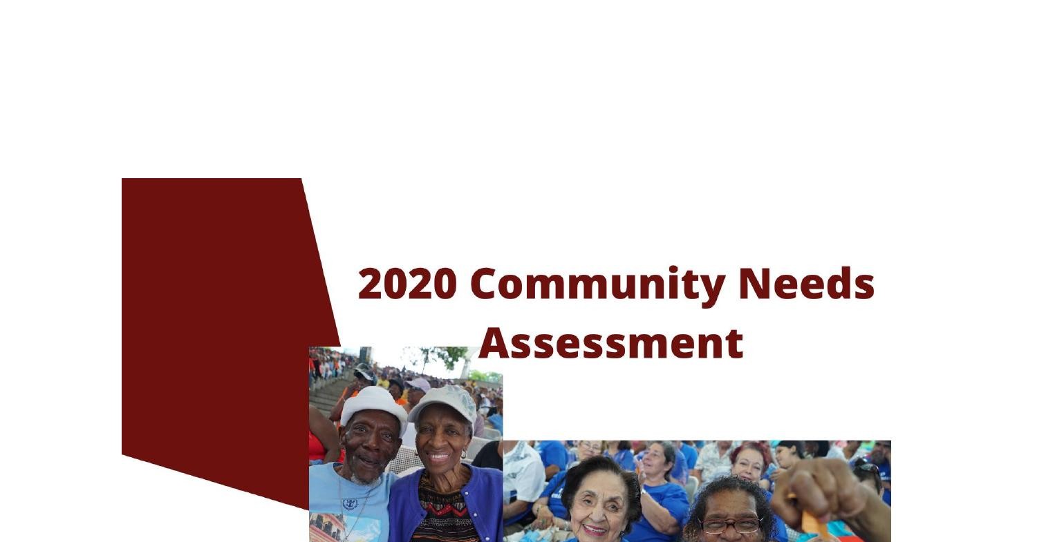 1a. Community Need Assessment complete report REVISED cover 7-23-2020 ...