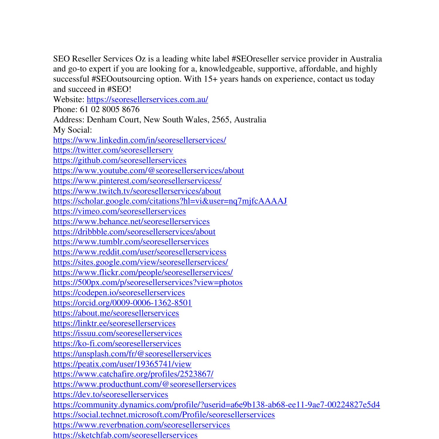 SEO Reseller Services.docx | DocDroid