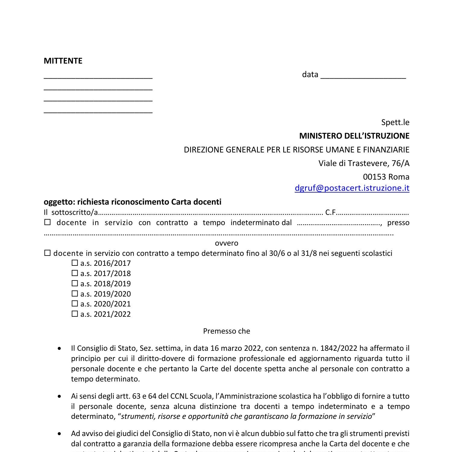 DIFFIDA CARTA DOCENTE.pdf | DocDroid