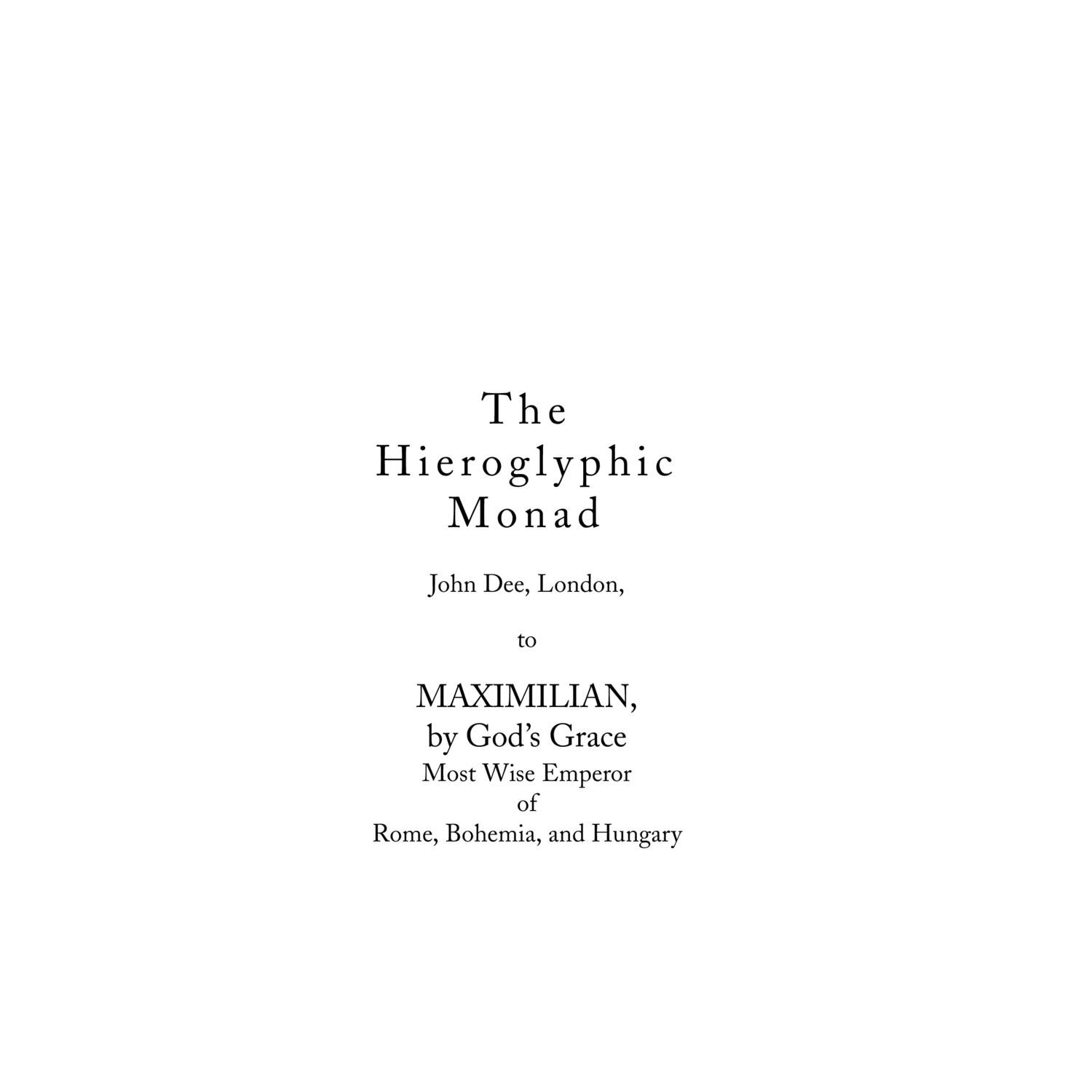 The Hieroglyphic Monad - John Dee.pdf | DocDroid