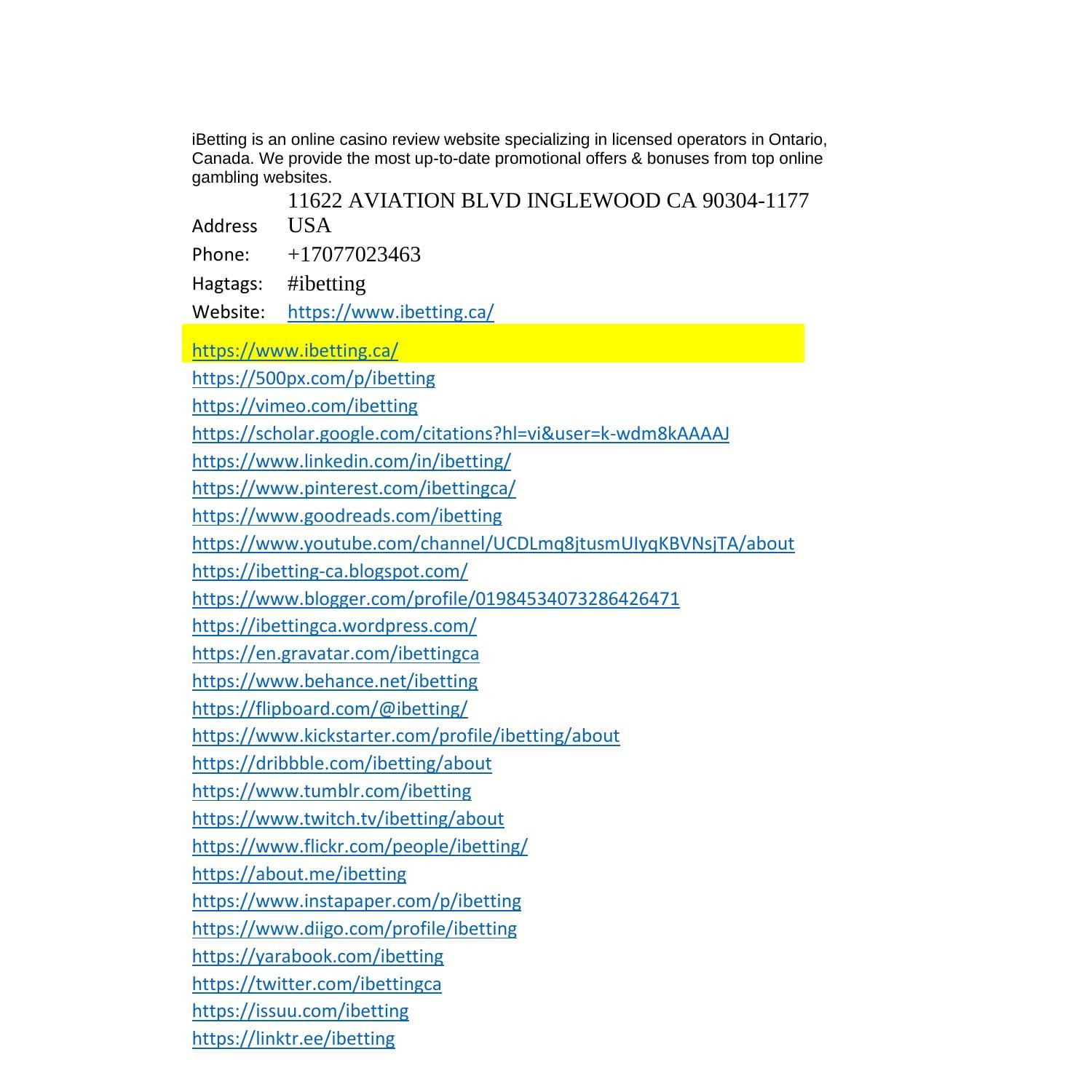 ibetting.doc | DocDroid