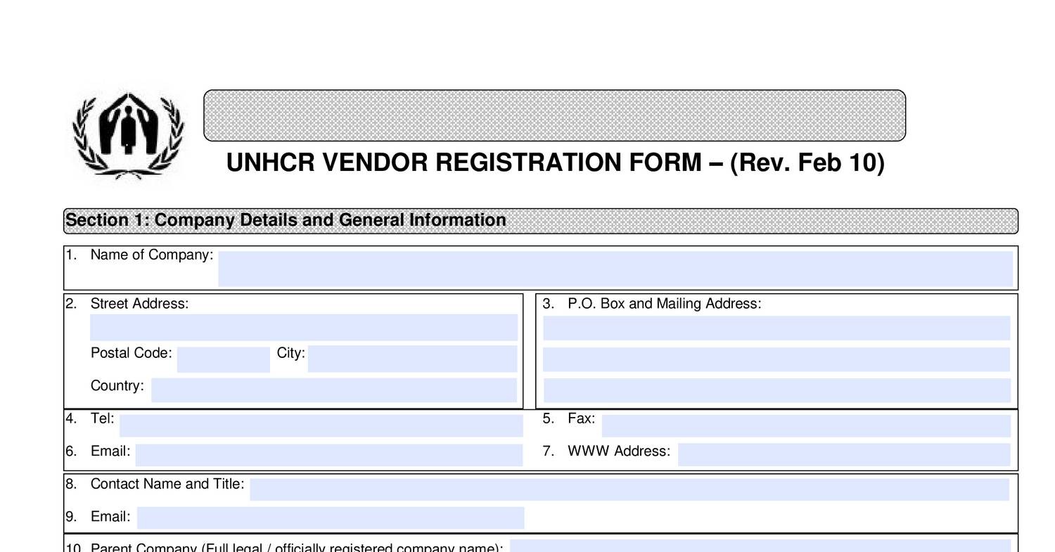 Annex_E_Vendor_Regitration_Form.pdf | DocDroid