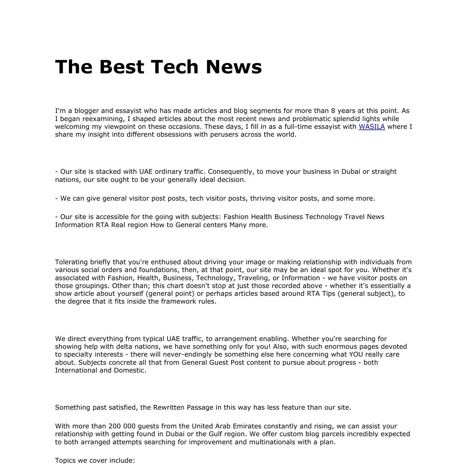 The Best Tech News.pdf | DocDroid