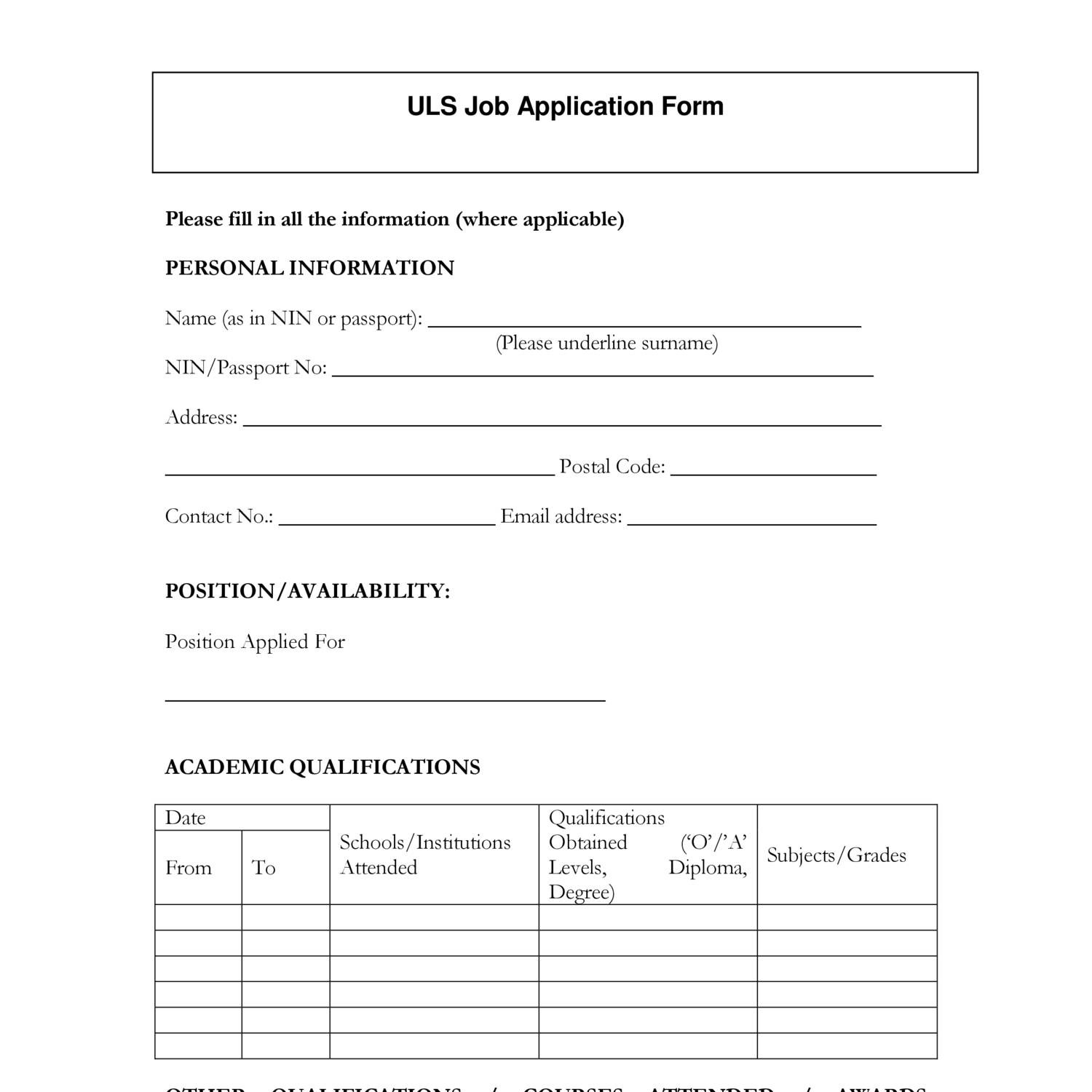 Experiential Application Form.doc | DocDroid