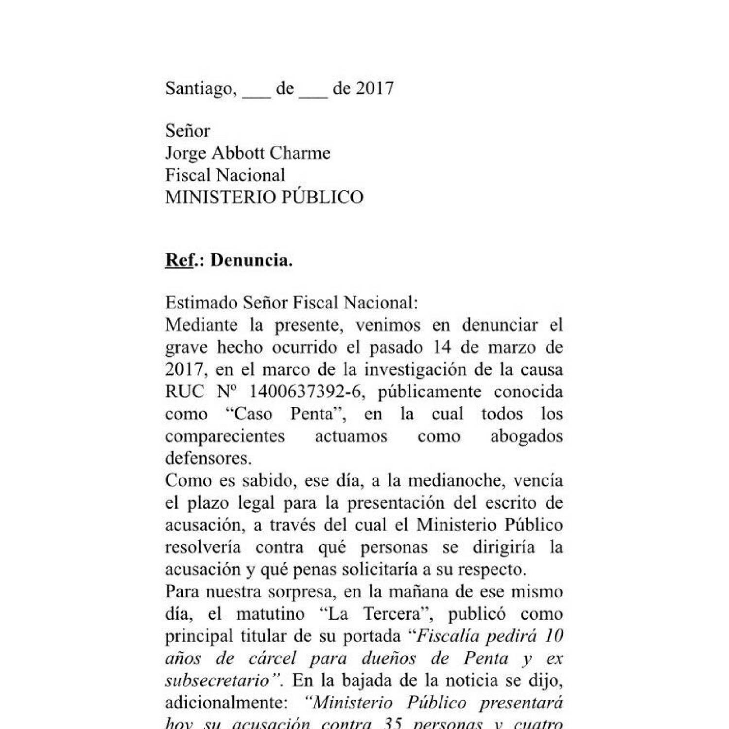 Denuncia por filtración en Penta.pdf | DocDroid