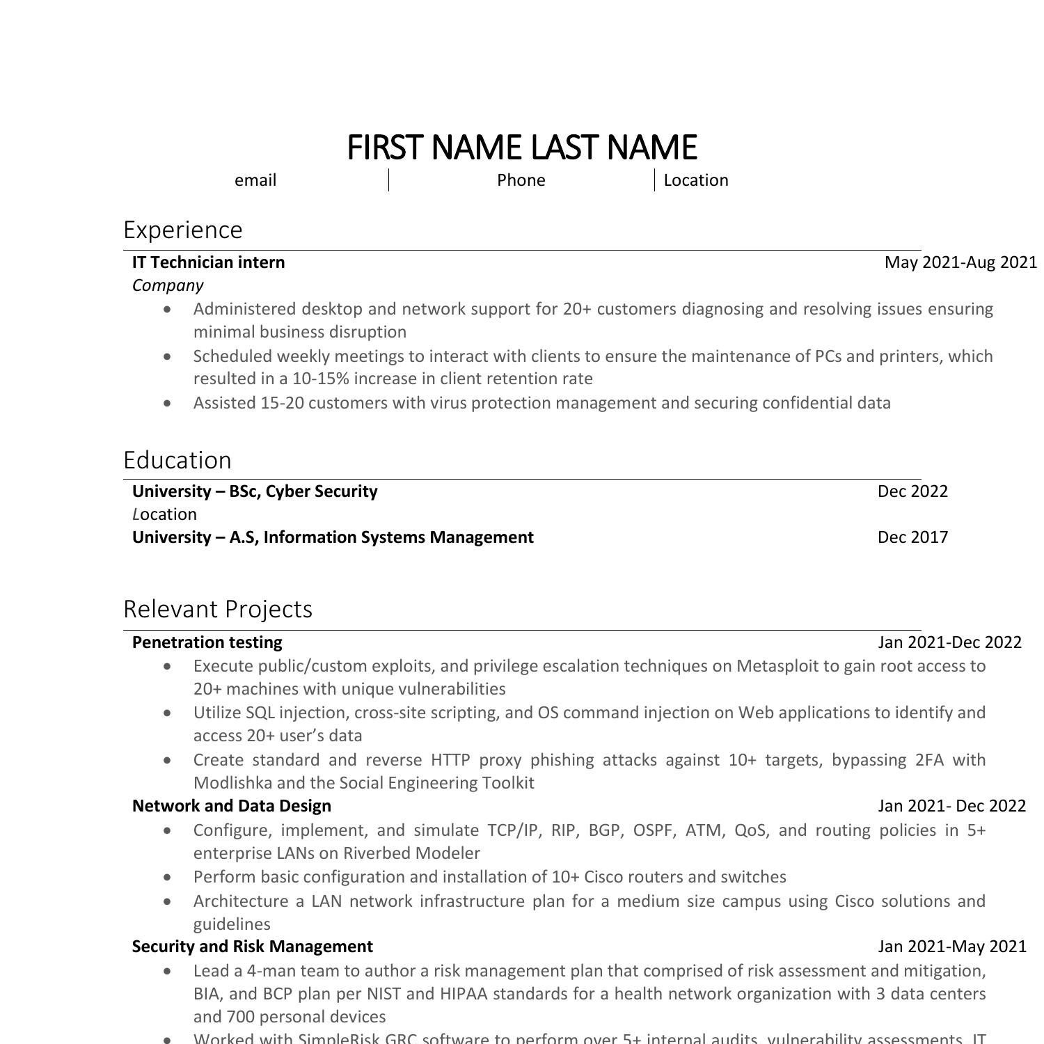 Resume Review.docx | DocDroid