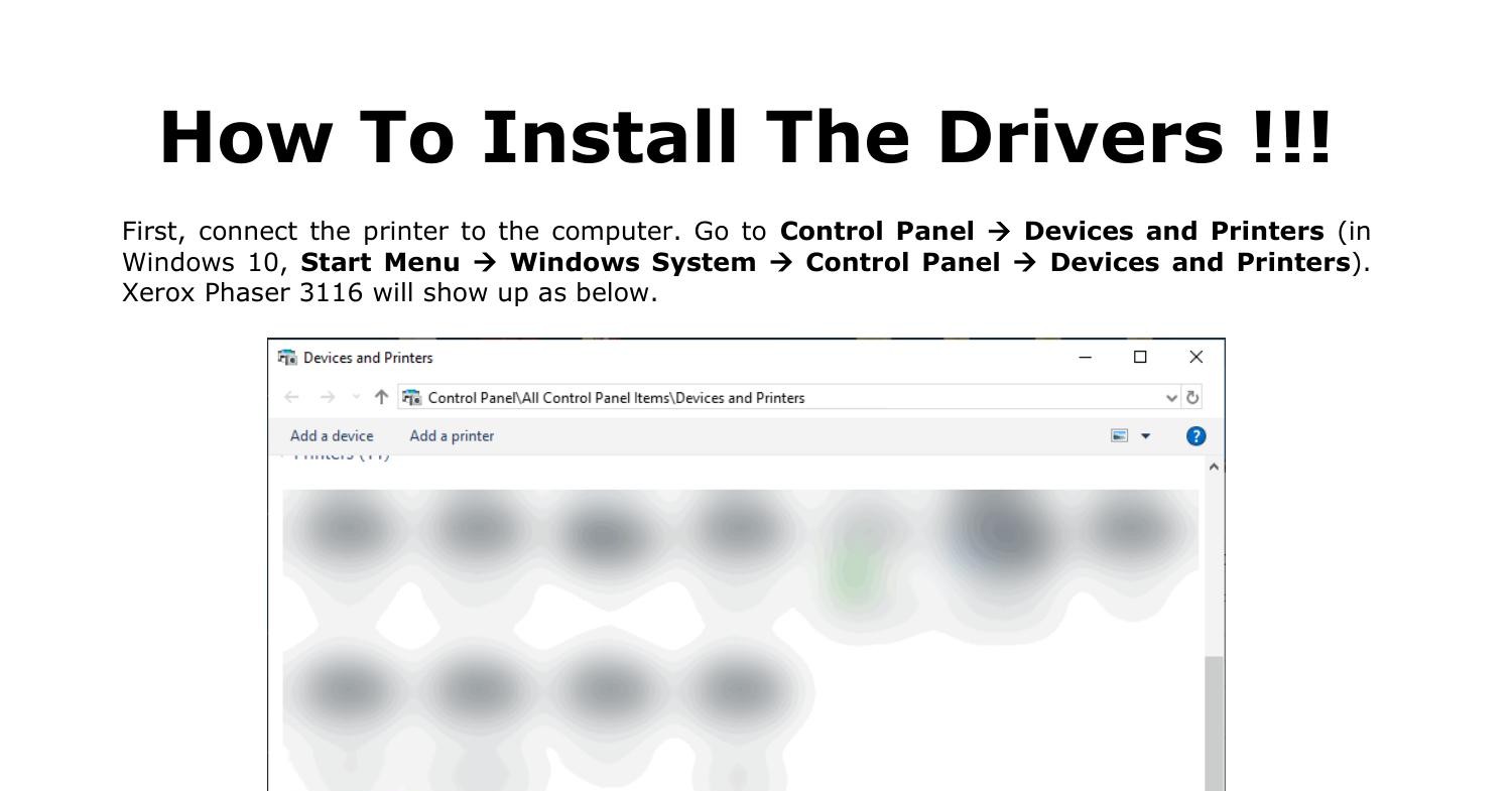 How To Install The Drivers !!!.doc | DocDroid