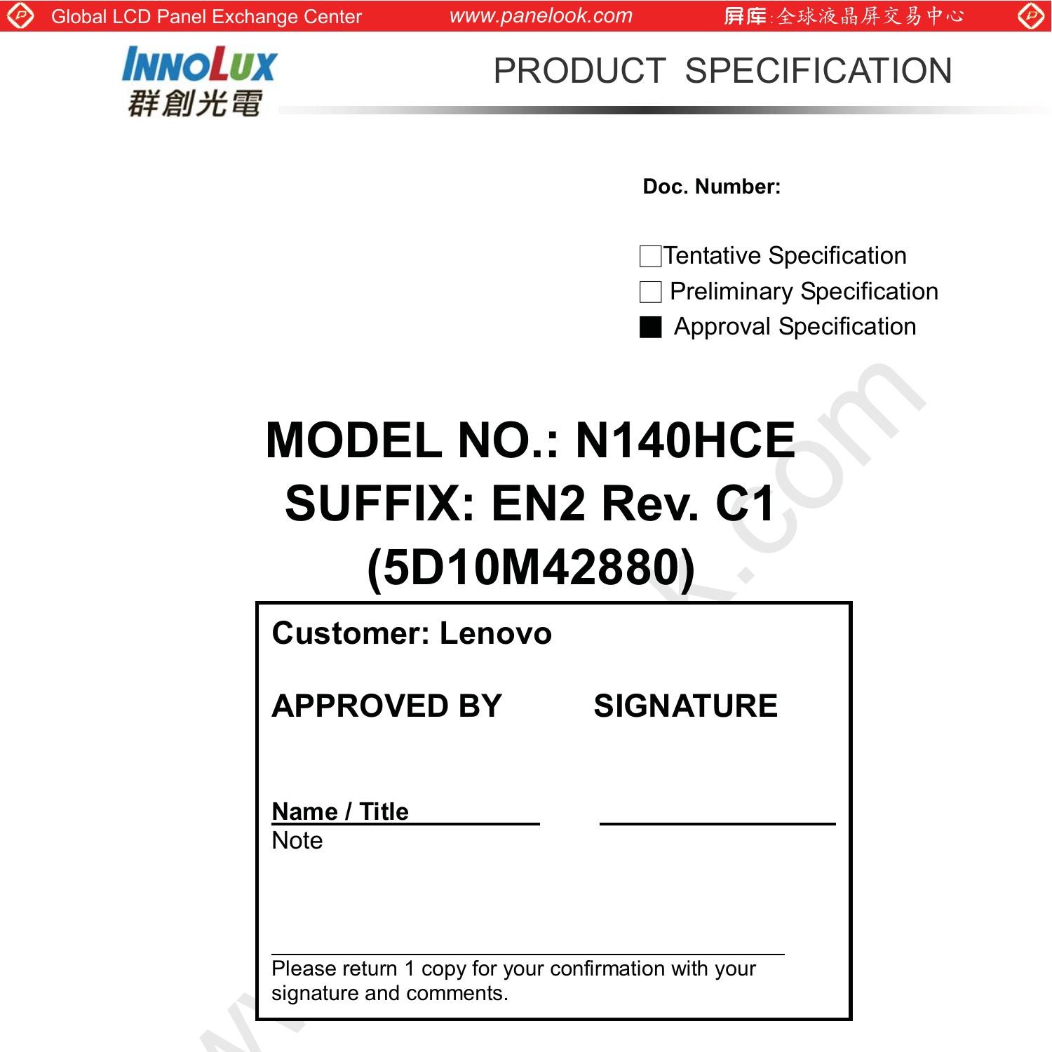 N140HCE-EN2_Rev.C1_Ver3.1_20170524_201808142121_unlocked.pdf | DocDroid