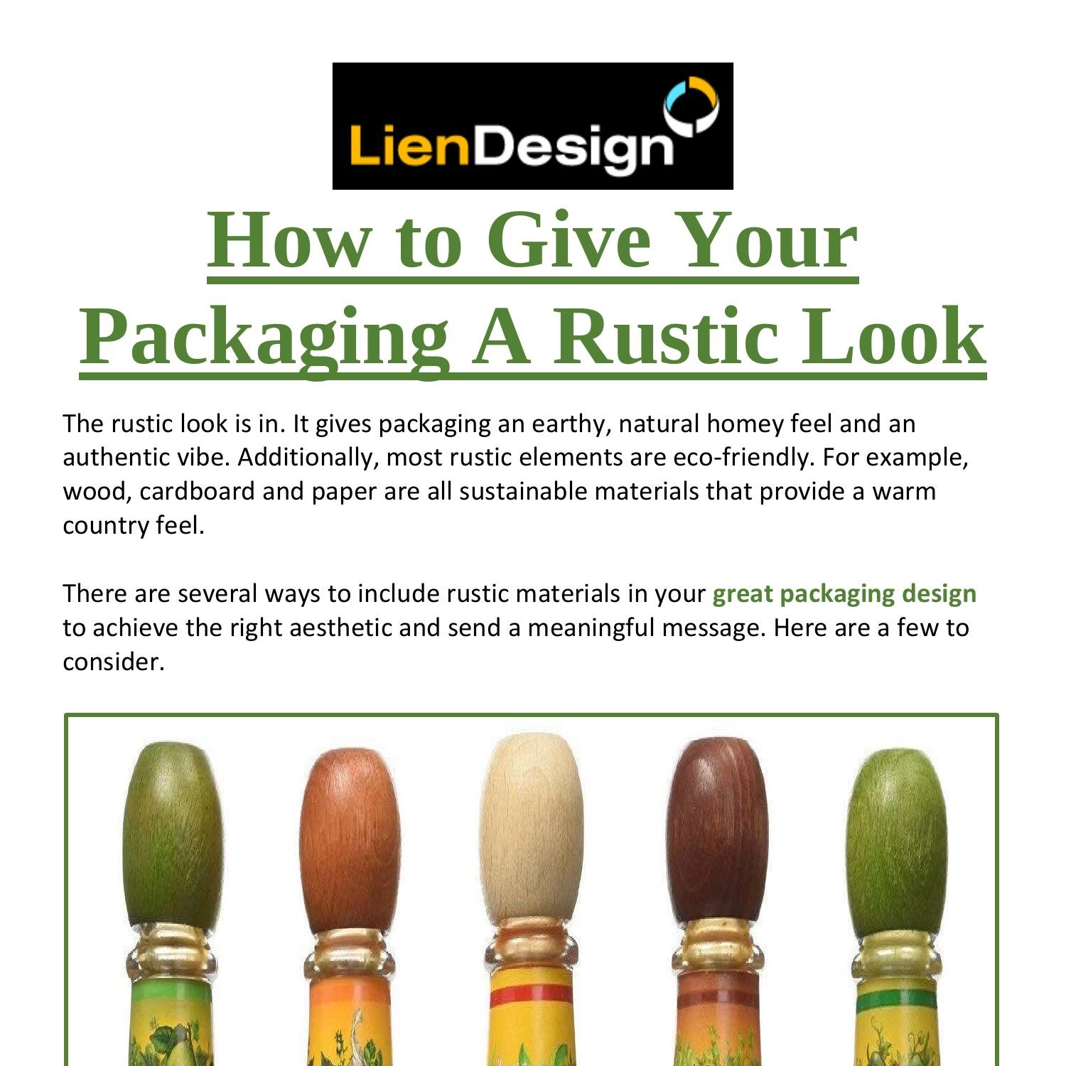 How to Give Your Packaging A Rustic Look.pdf | DocDroid