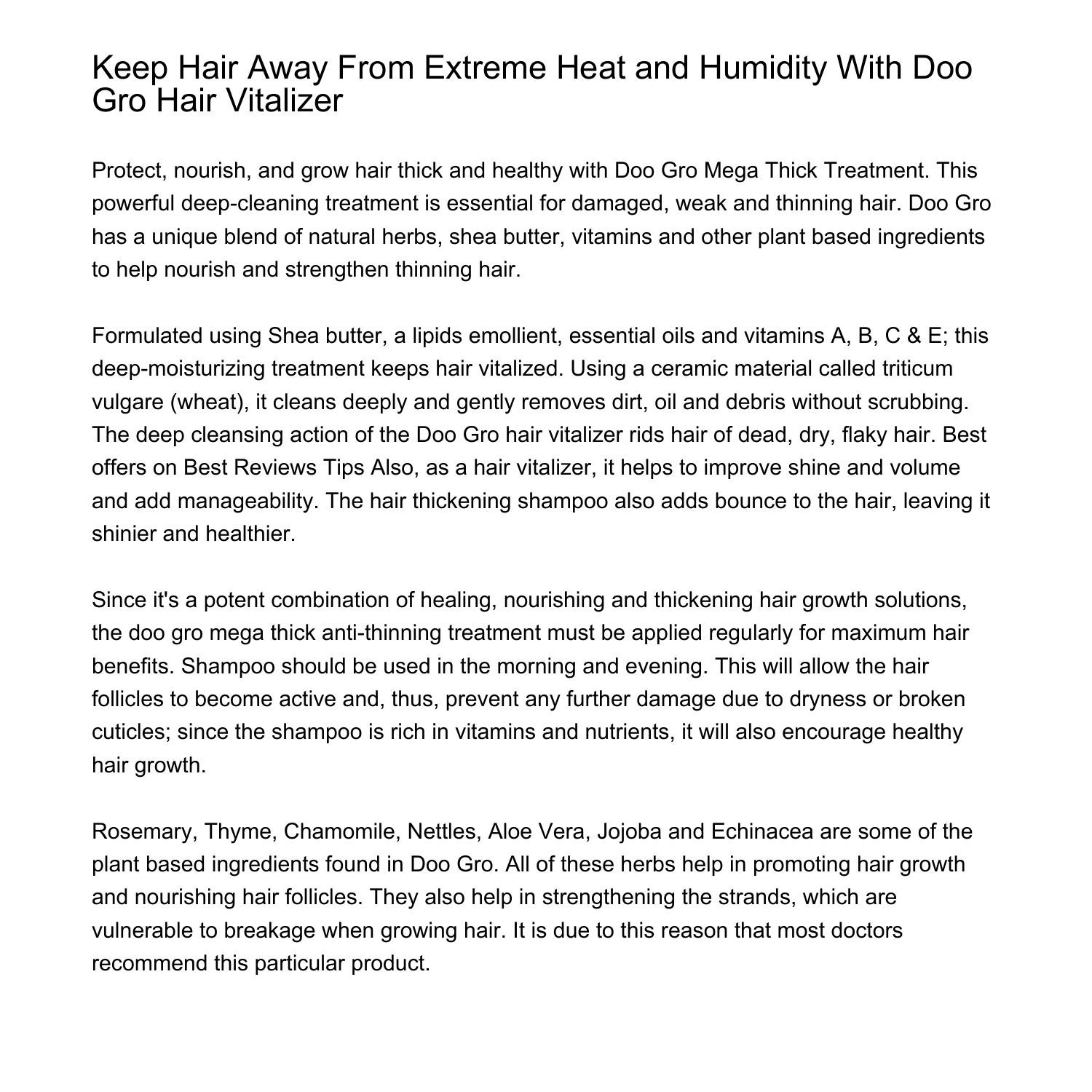 Keep Hair Away From Extreme Heat and Humidity With Doo Gro Hair Vitalizervcigg.pdf.pdf | DocDroid