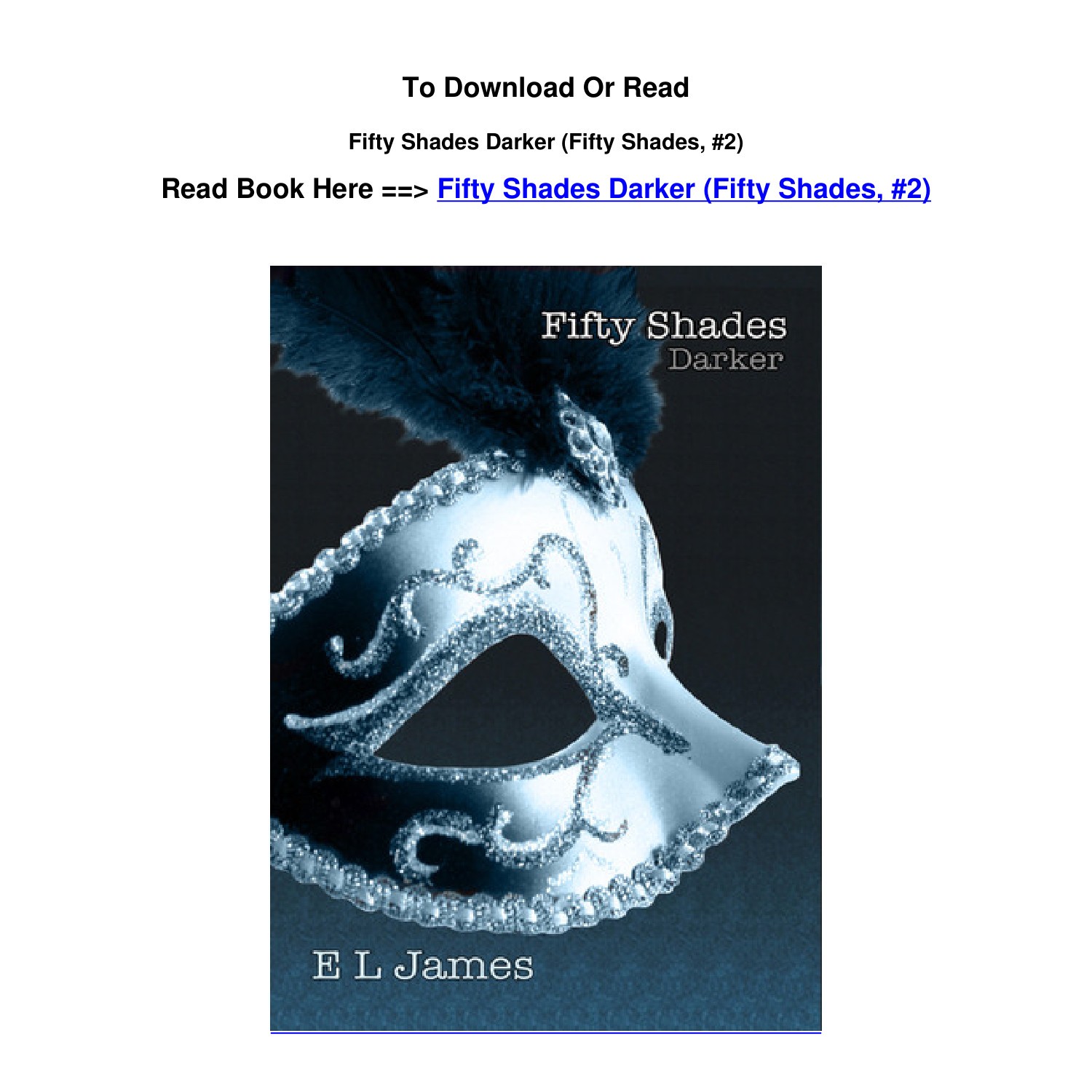 download Pdf Fifty Shades Darker Fifty Shades 2 BY E L James.pdf | DocDroid