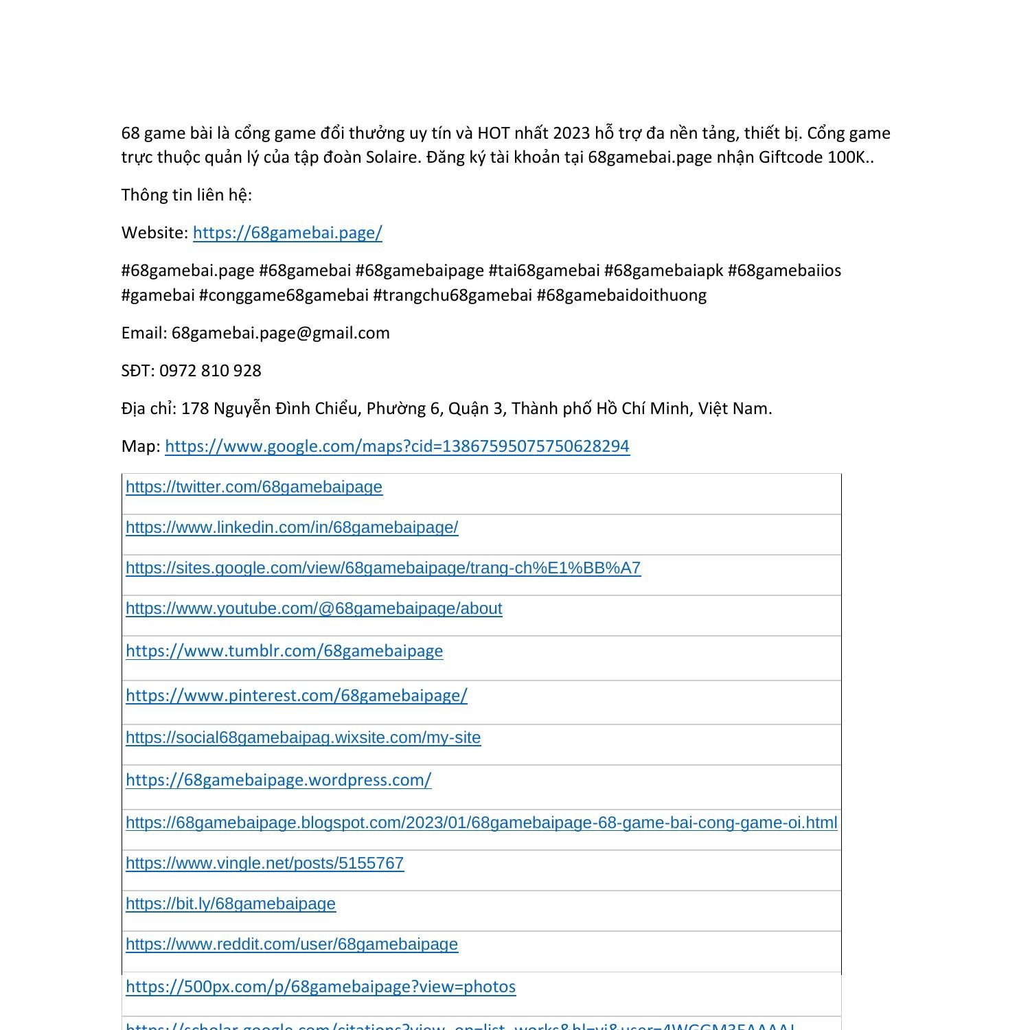 68gamebai Docx Docdroid