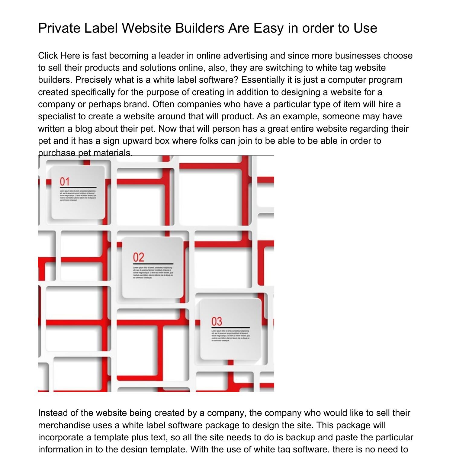 Private Label Website Builders Are Easy in order to Useywmub.pdf.pdf | DocDroid