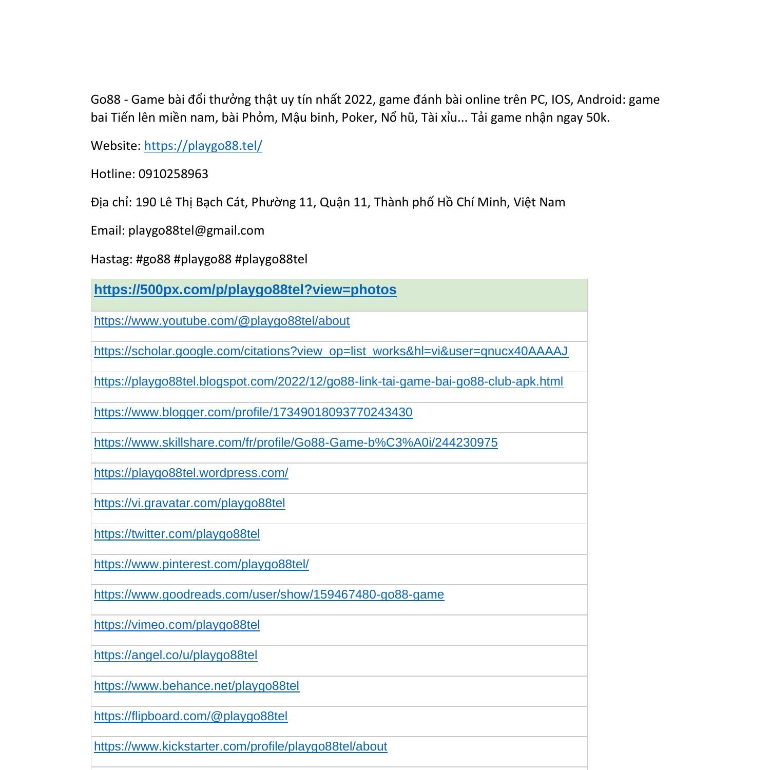 Go88.docx | DocDroid