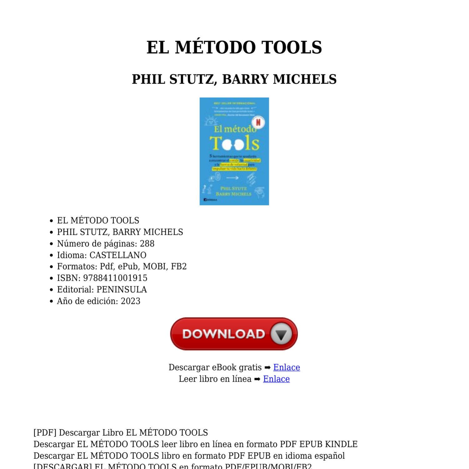 PDF-Kindle-EL-MÉTODO-TOOLS.pdf | DocDroid