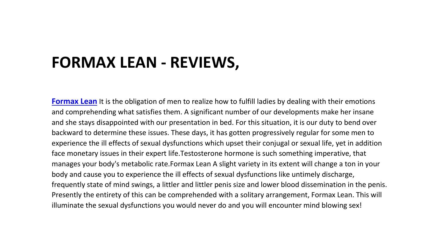 FORMAX LEAN.pdf | DocDroid